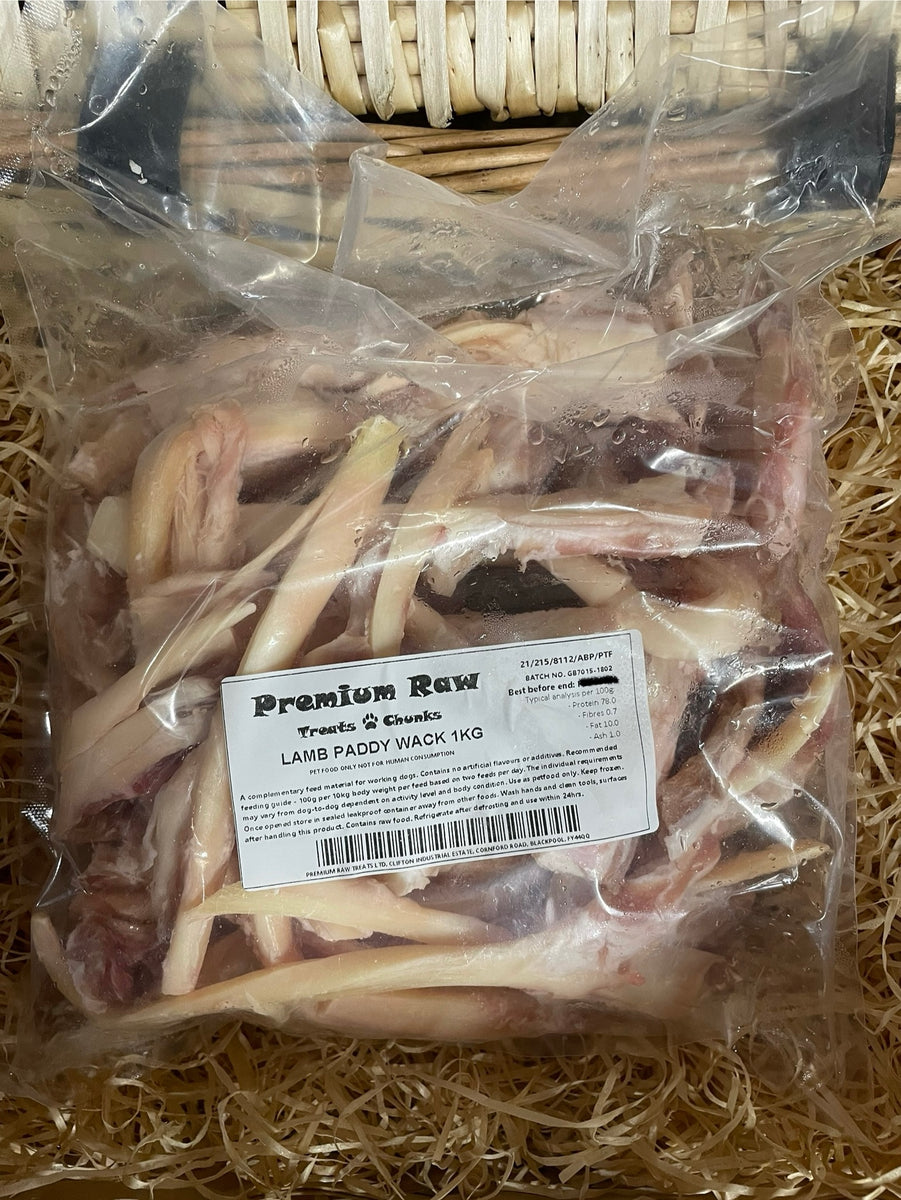 Lamb Paddywack. 1kg (approx) – Orderpetfood.co.uk