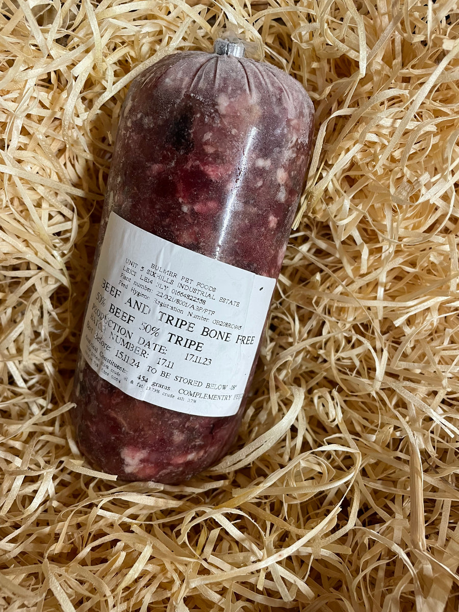 Bulmer Beef & Tripe Mince. – Orderpetfood.co.uk